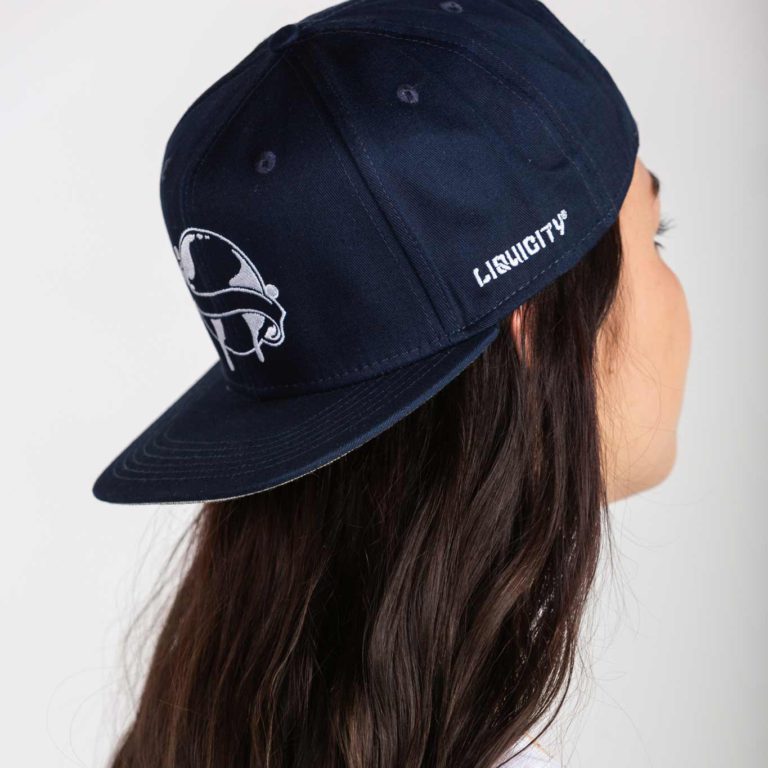 Snapback Navy Blue — Liquicity Store